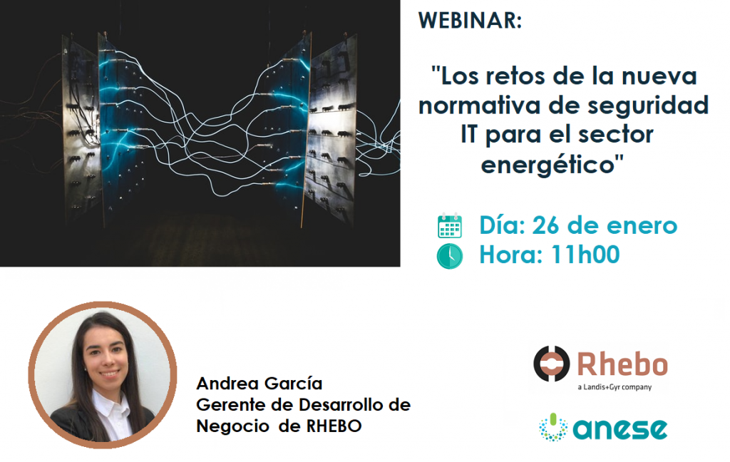 Webinar de RHEBO: "Los retos de la nueva normativa de seguridad IT para ...